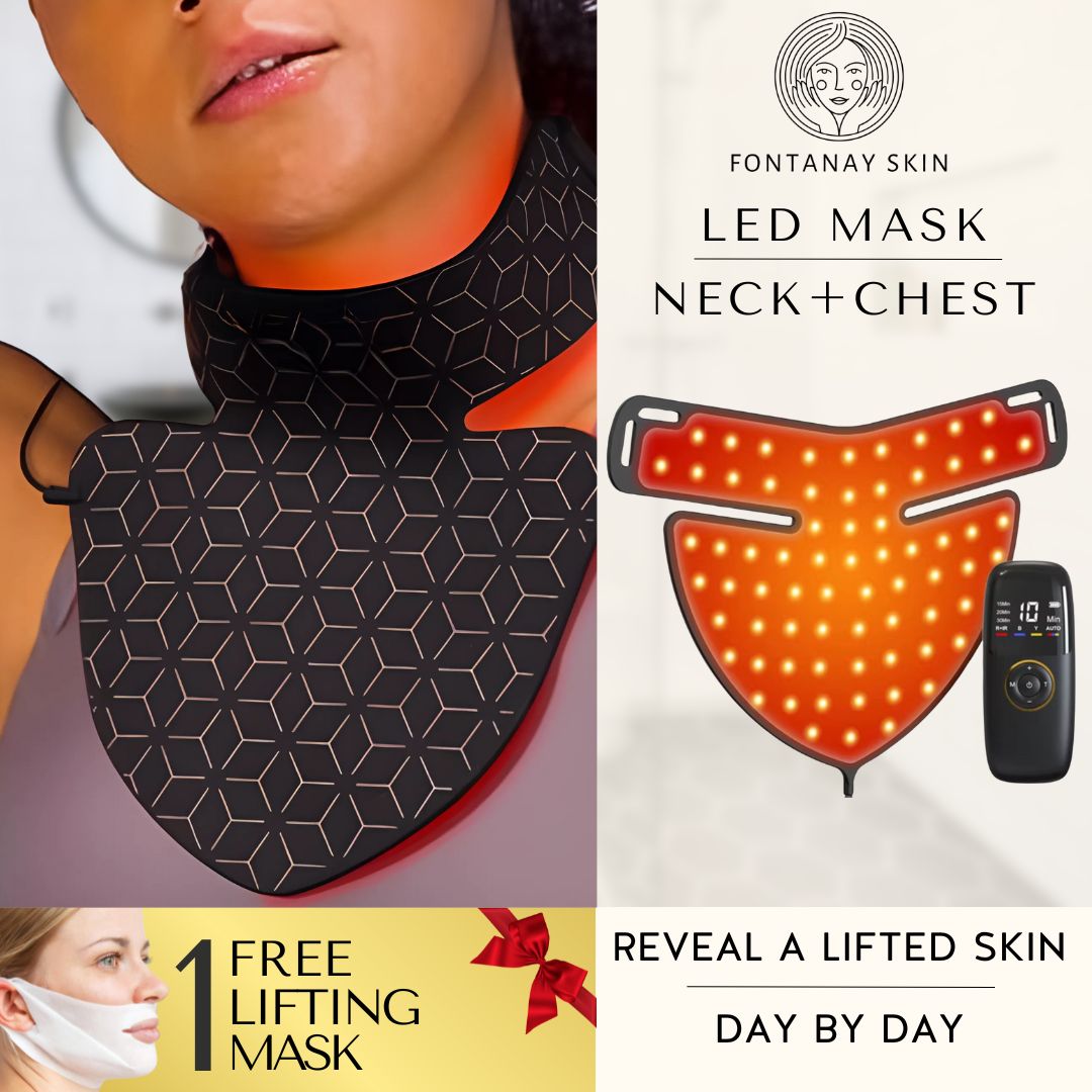 LED Therapy Mask Pro - Neck and Chest – FontanaySkin UK
